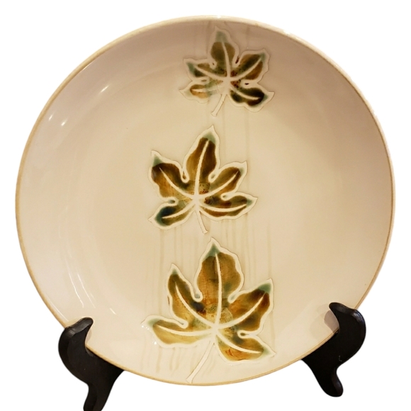 Pier 1 | Dining | Pier Handpainted Autumn Leaves Ceramic Dinner Plate ...